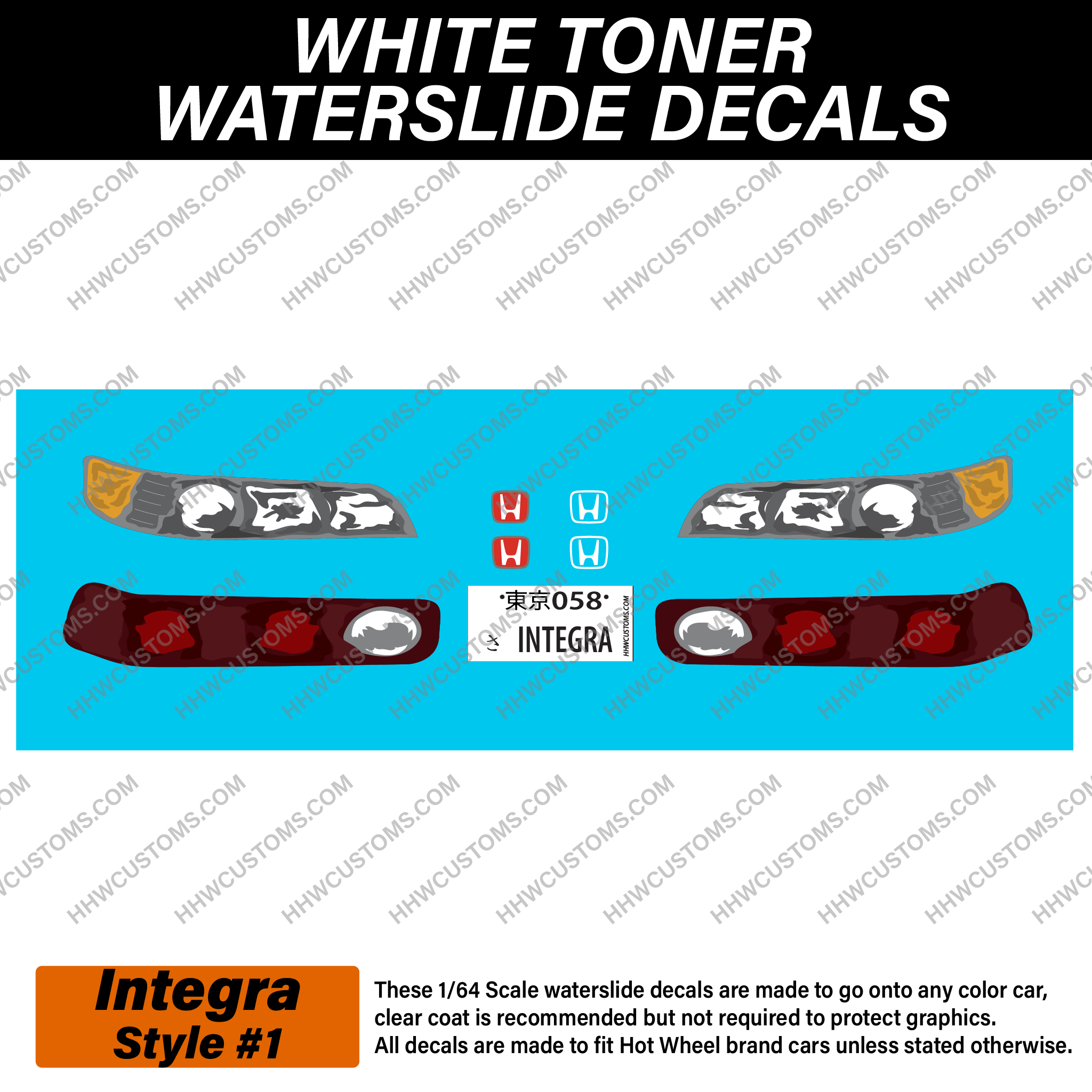 ‎HEADLIGHT DECALS – Hhwcustoms